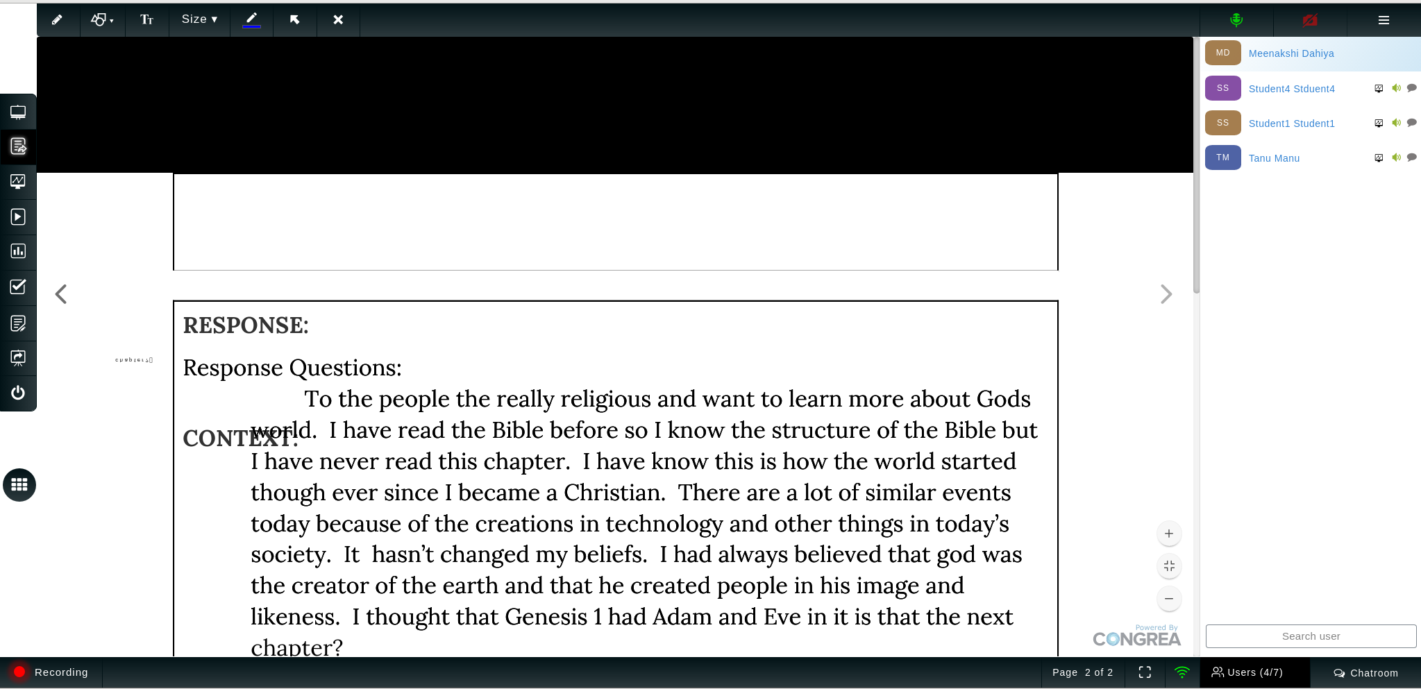 Portion of the screen turned black during document sharing · Issue #1116 · congrea/virtualclass ...