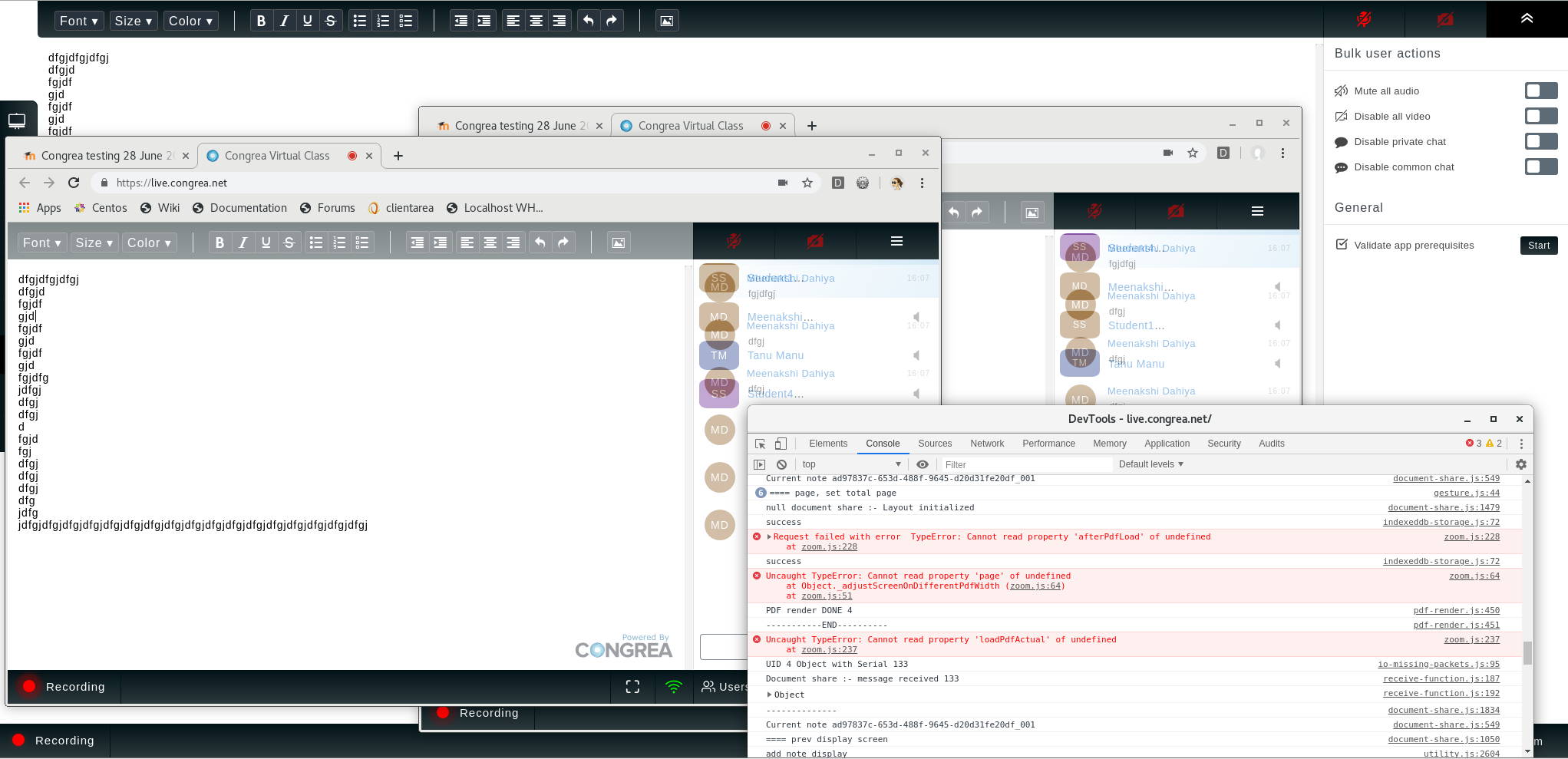 Display error in chatroom when common chat is disabled by teacher · Issue #1146 · congrea ...