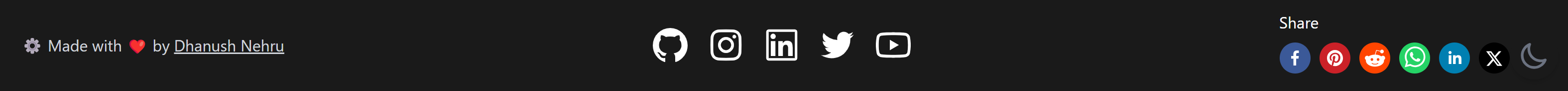 UI: Add Hover Effect on Icons In Footer Section · Issue #35 · DhanushNehru/HarmonyCode · GitHub