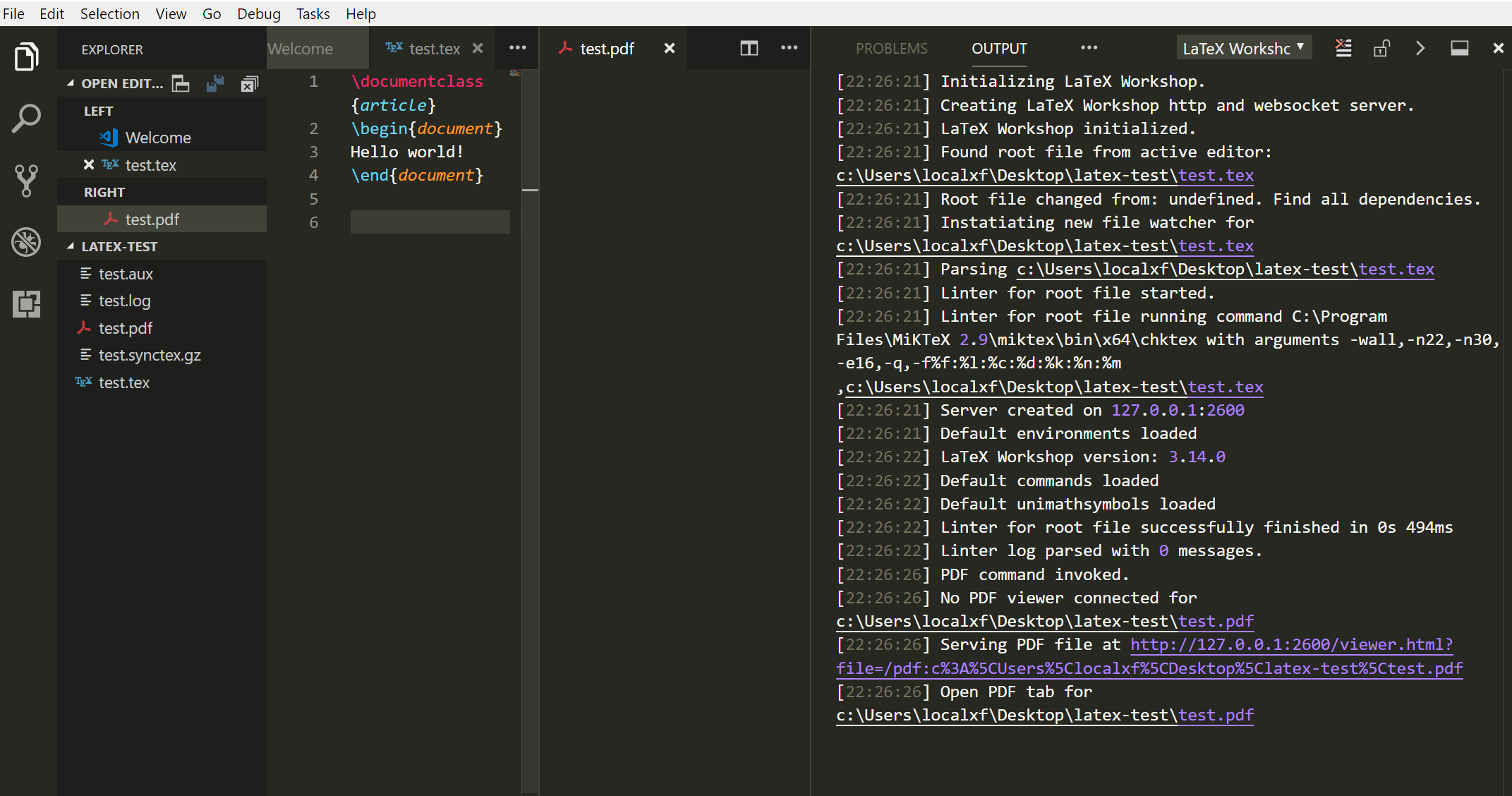 Cannot View Pdf · Issue 453 · James Yu Latex Workshop · Github