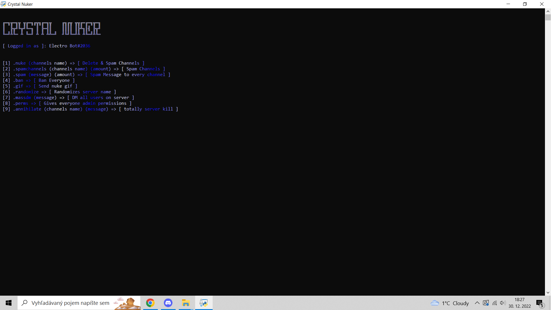 GitHub - Crystaalik/Crystal-Nuker