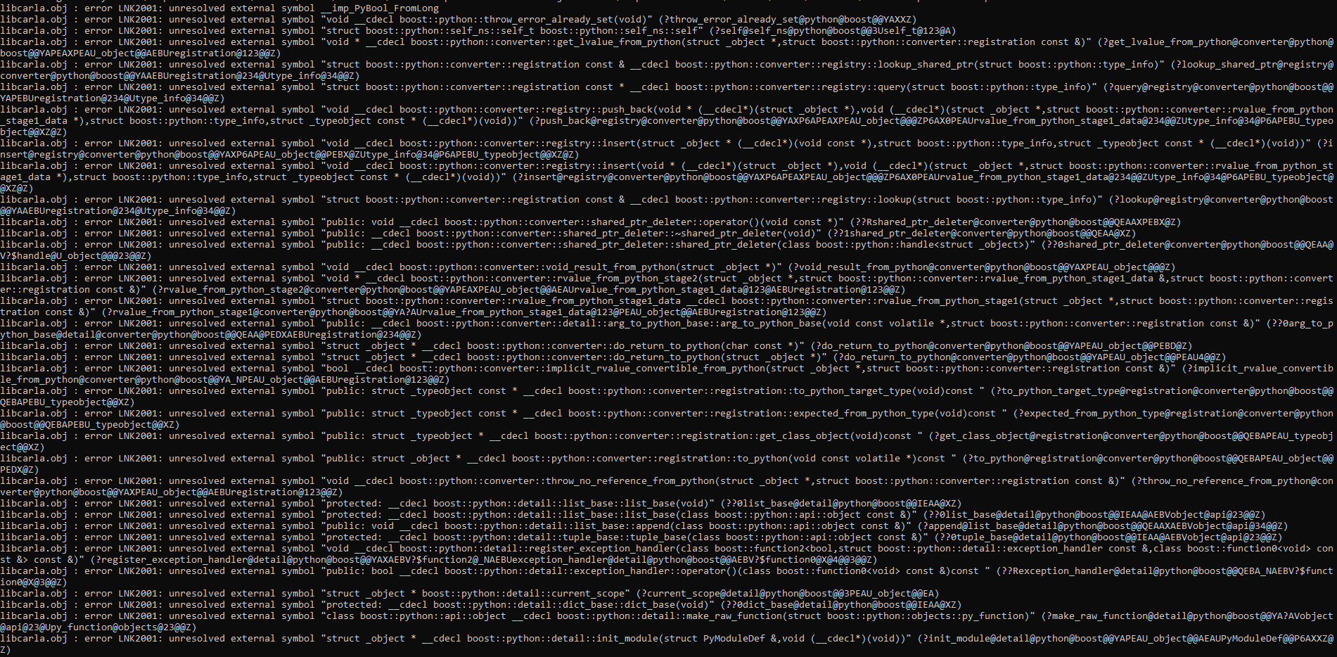 Python Api Build Fails Carla 097 In Windows · Issue 2568 · Carla
