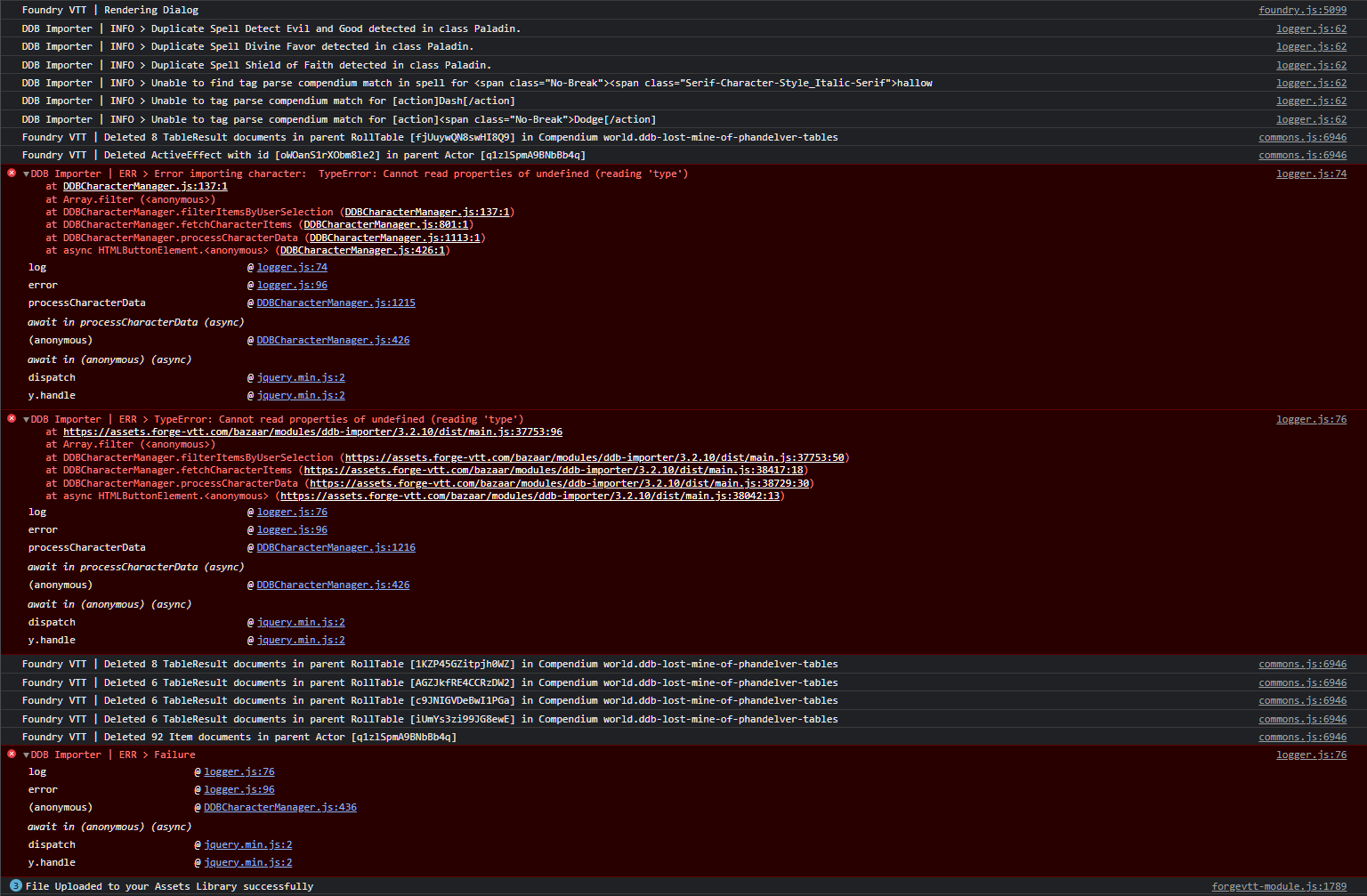 Typeerror Cannot Read Properties Of Undefined Reading Type · Issue 286 · Mrprimateddb 