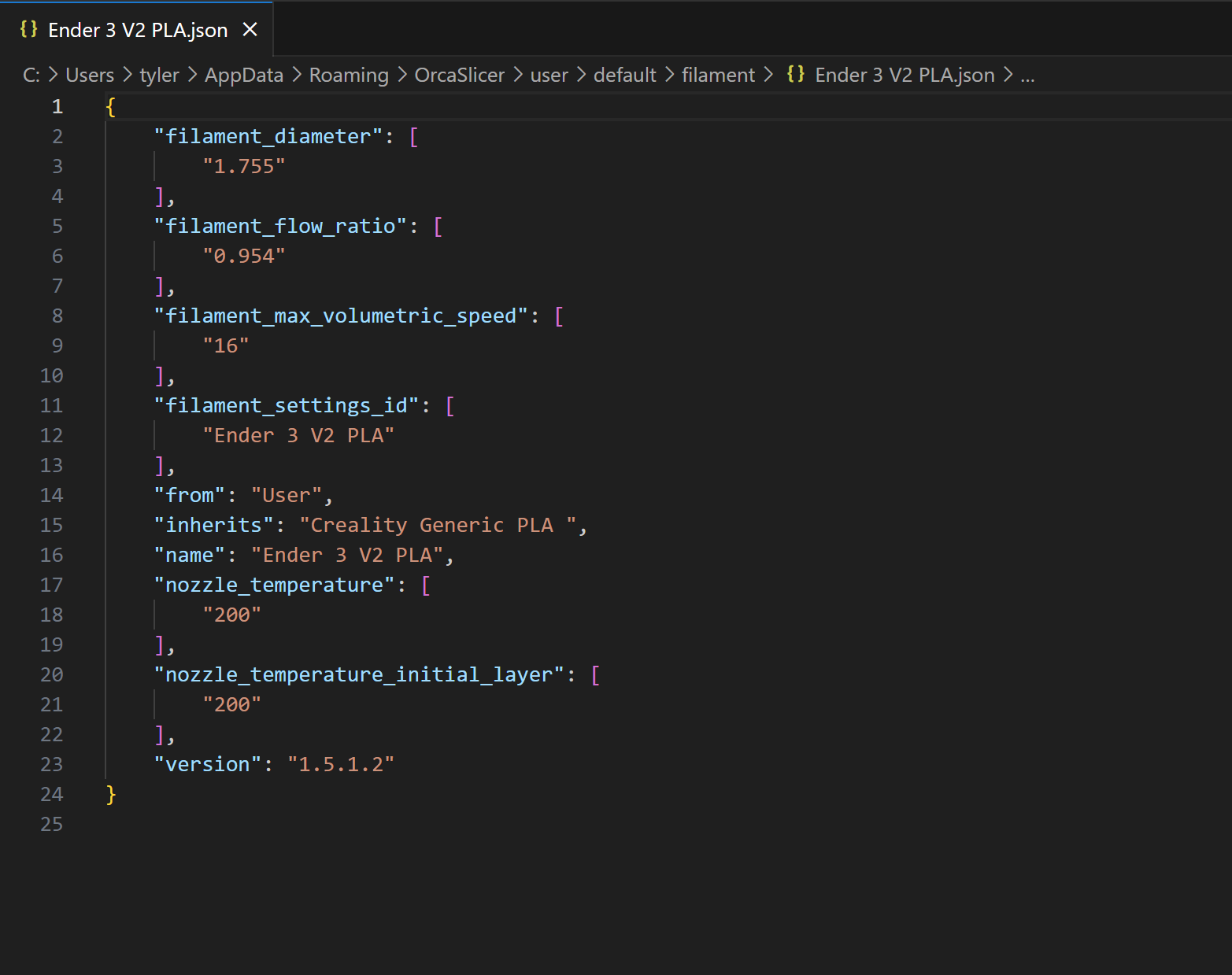 Update lost Filament and Process Profiles, can't create any new ones now. · Issue #1182 ...