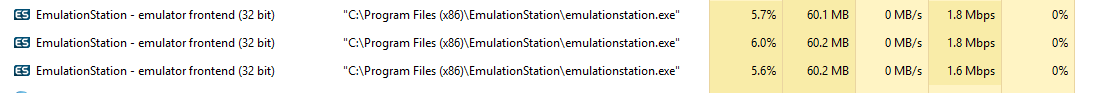 Emulationstation process moves to background task after quitting on windows 10 · Issue #745 ...