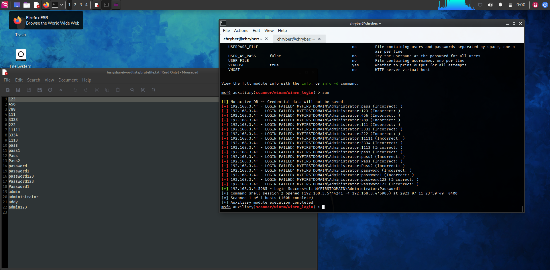 GitHub - chryber/Brute-Force-WINRM-using-Metasploit-for-AD-Access