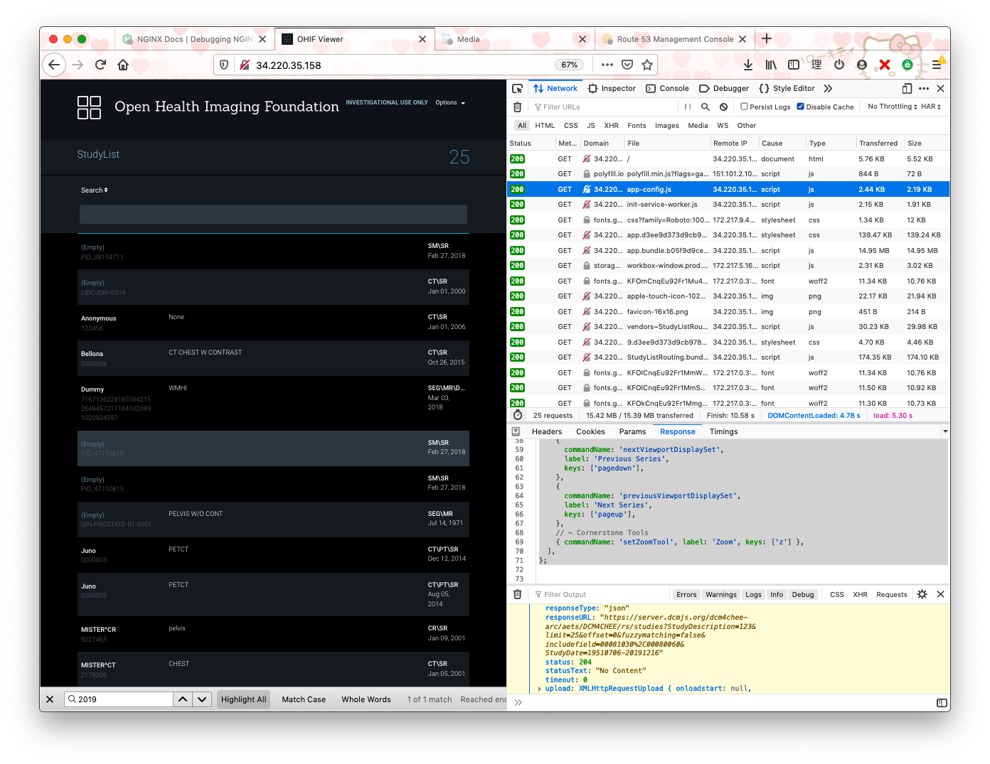 Viewer goes to dcmjs.org's dicom-web server despite configuration · Issue #1305 · OHIF/Viewers ...