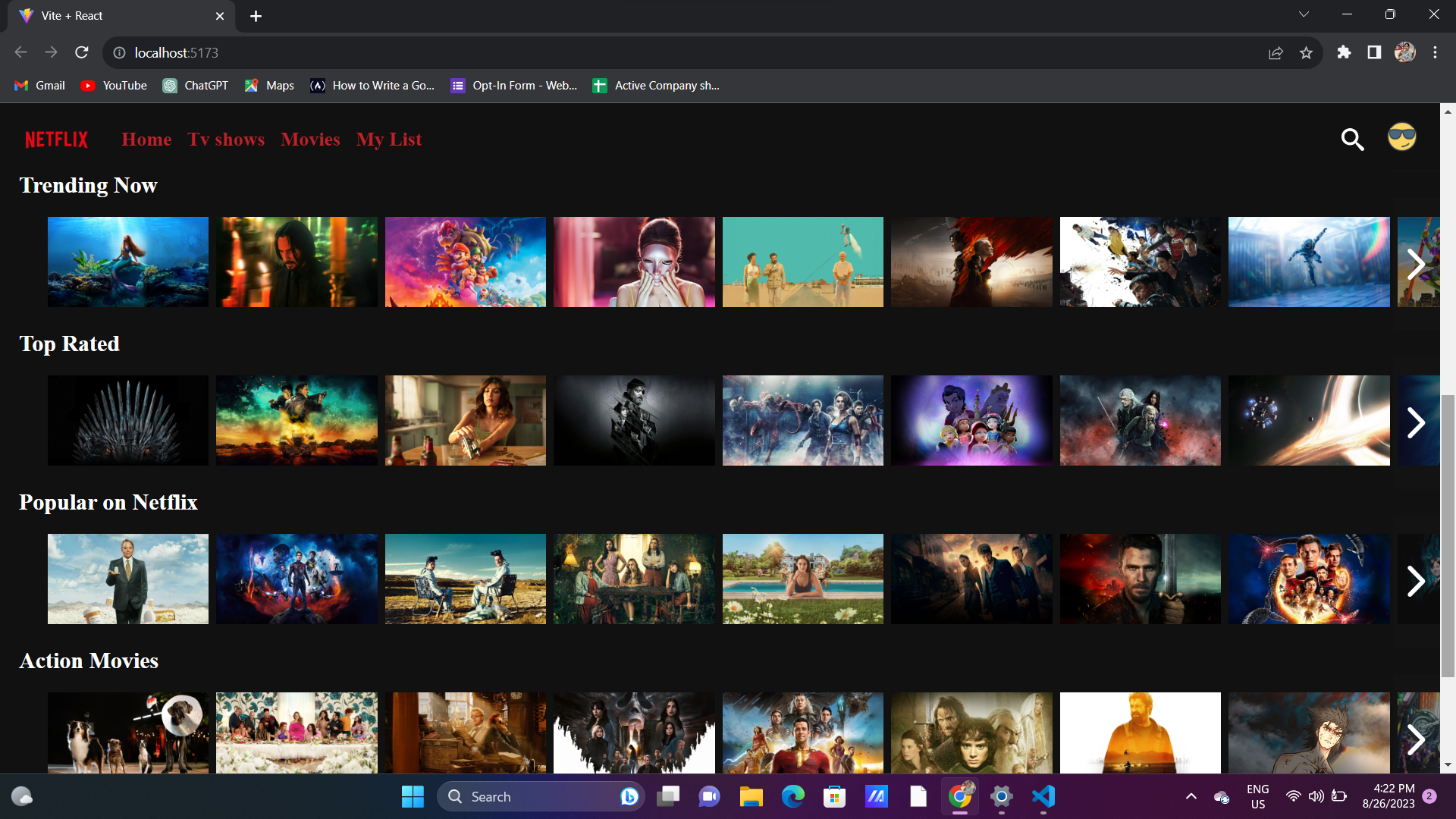 GitHub - 01subhashree/Netflix-clone