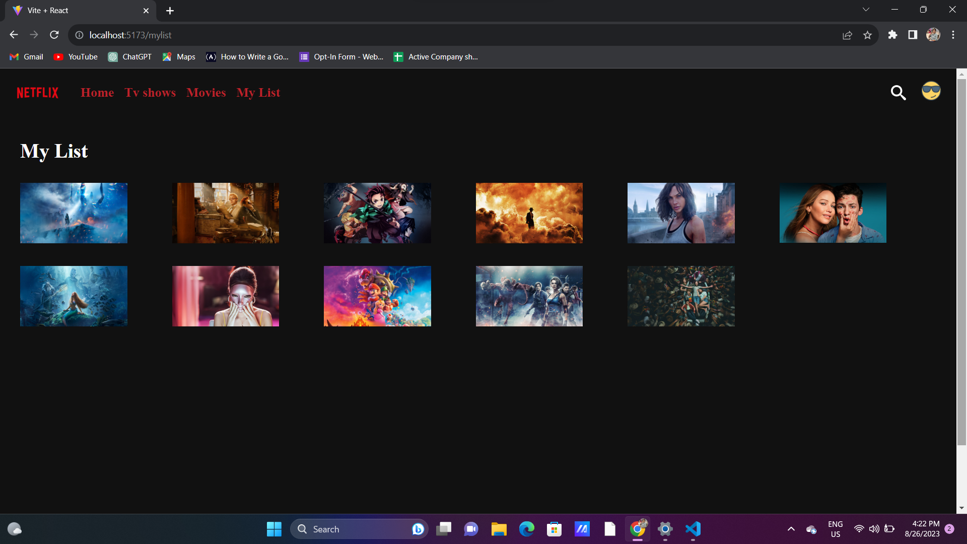 GitHub - 01subhashree/Netflix-clone