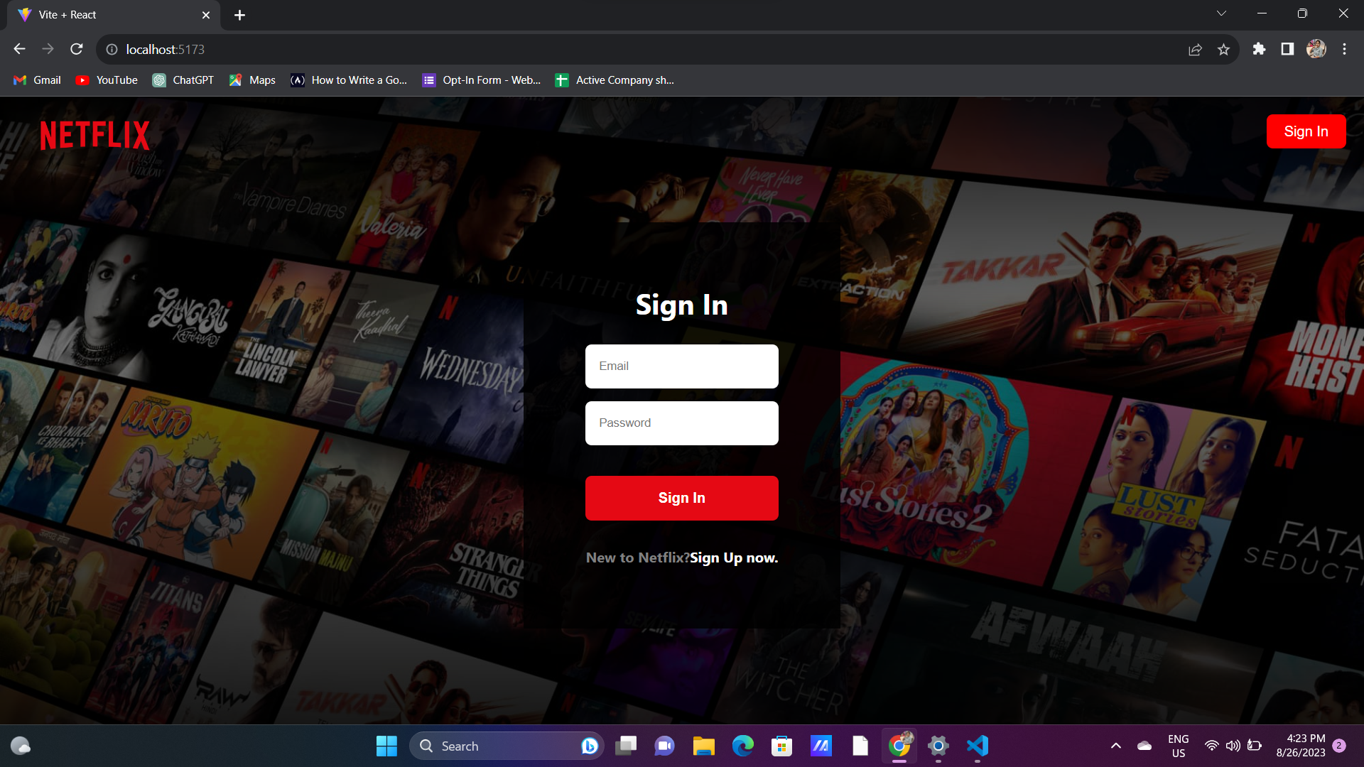 GitHub - 01subhashree/Netflix-clone