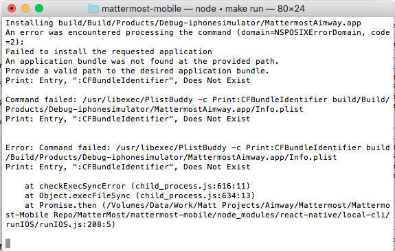 Error in mutex.h file: Config.h file not found Xcode 10.1 · Issue #2546 · mattermost/mattermost ...