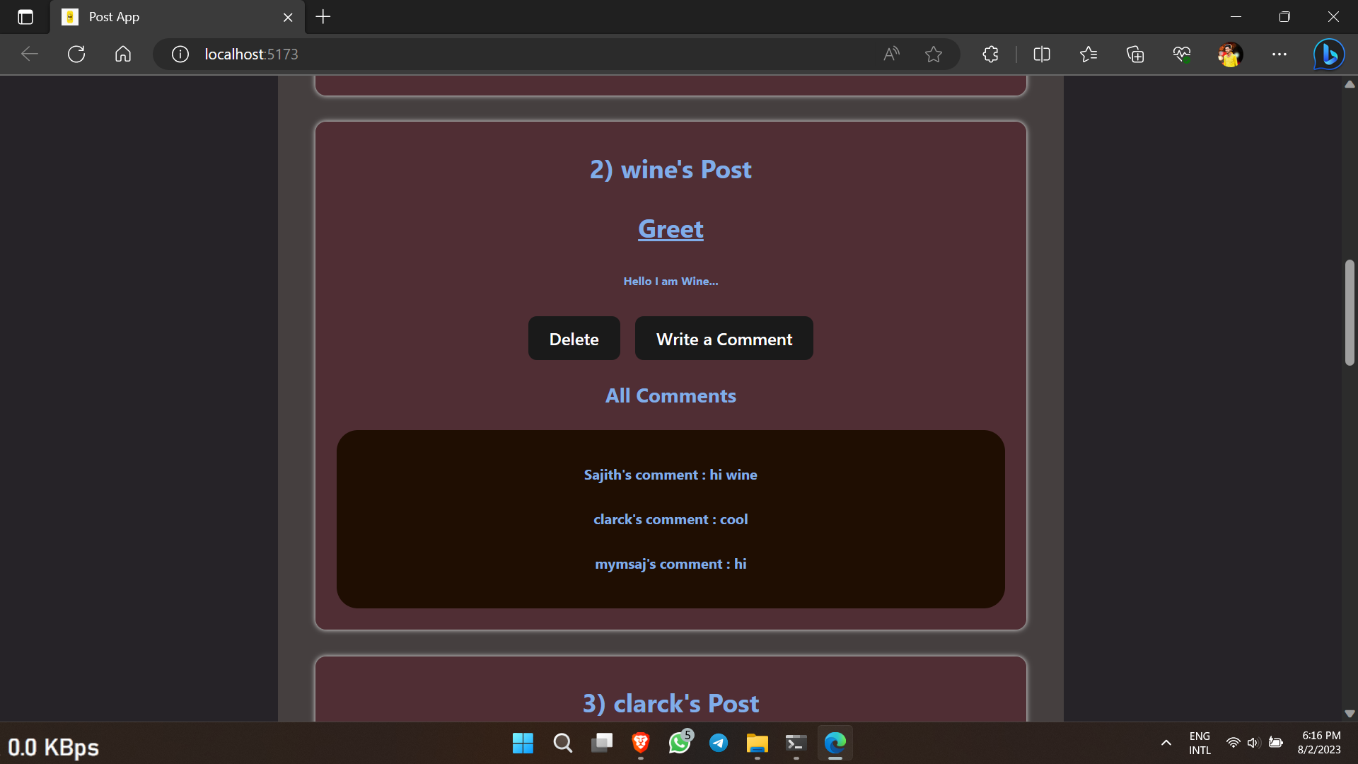 GitHub - sajithmym/PostApp_FullStack