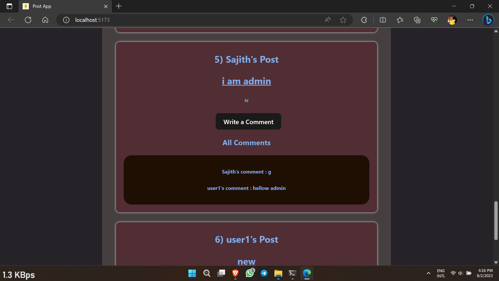 GitHub - sajithmym/PostApp_FullStack