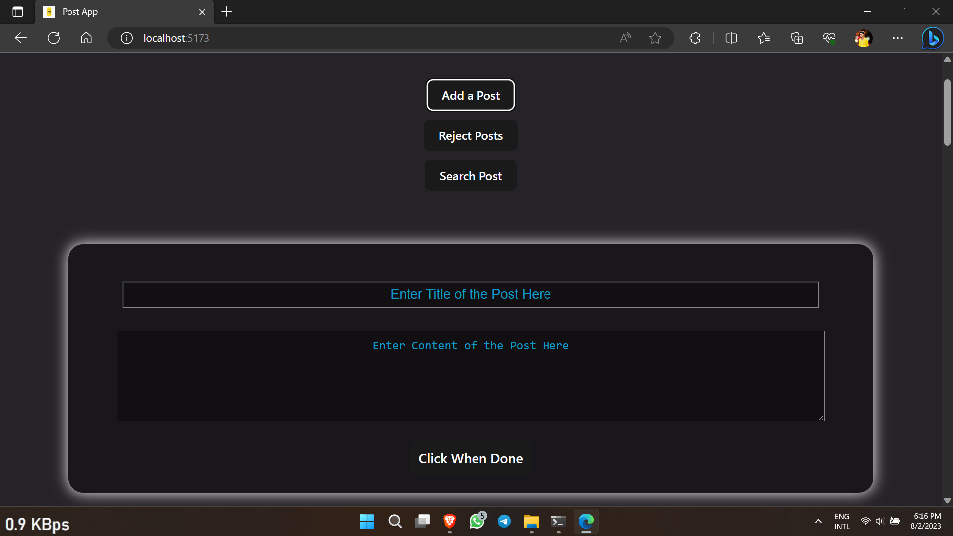 GitHub - sajithmym/PostApp_FullStack