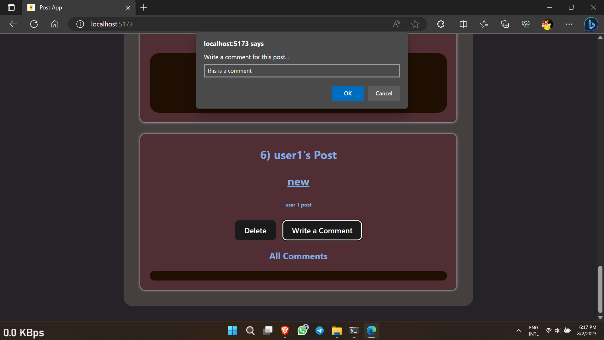GitHub - sajithmym/PostApp_FullStack