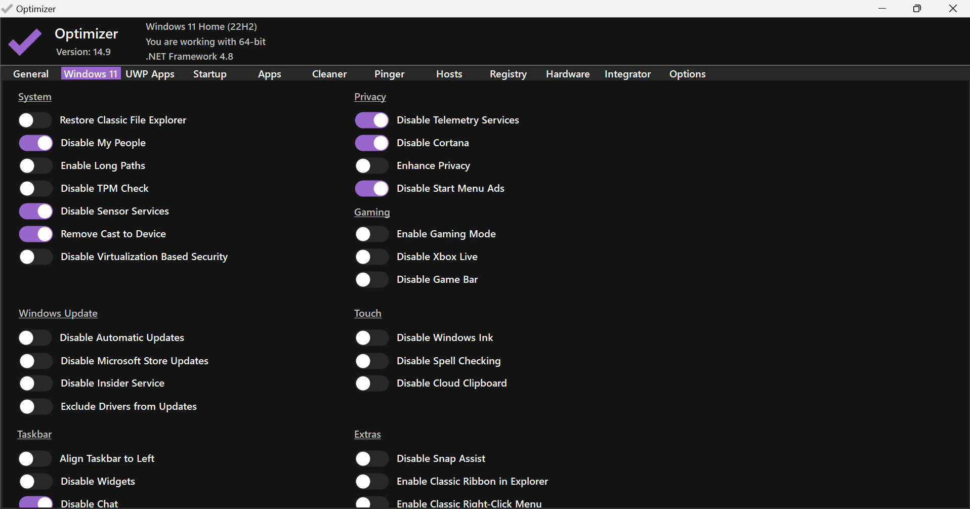 Power and battery settings crashing after running Optimizer · Issue #310 · hellzerg/optimizer ...