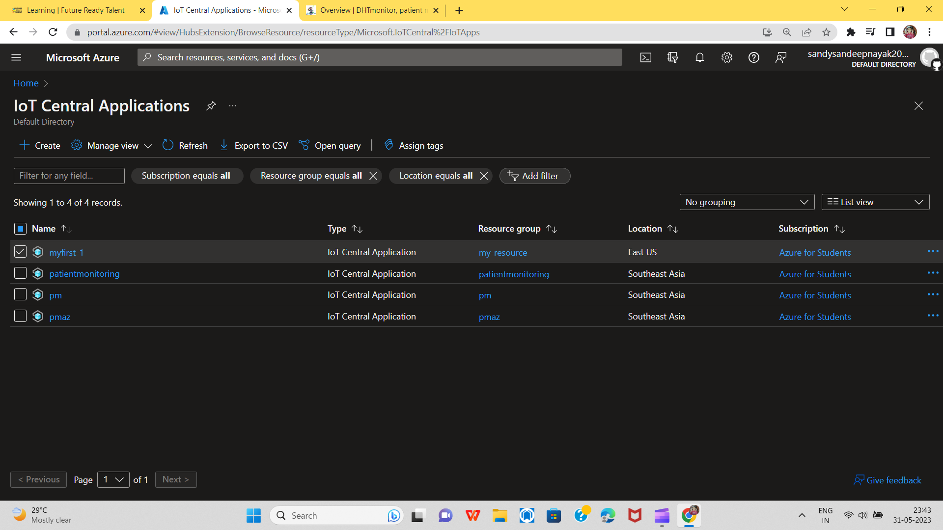 GitHub - Sandeepnayak391/patientmonitoring-Microsoft-FRT: Patient Monitoring and alerting system ...