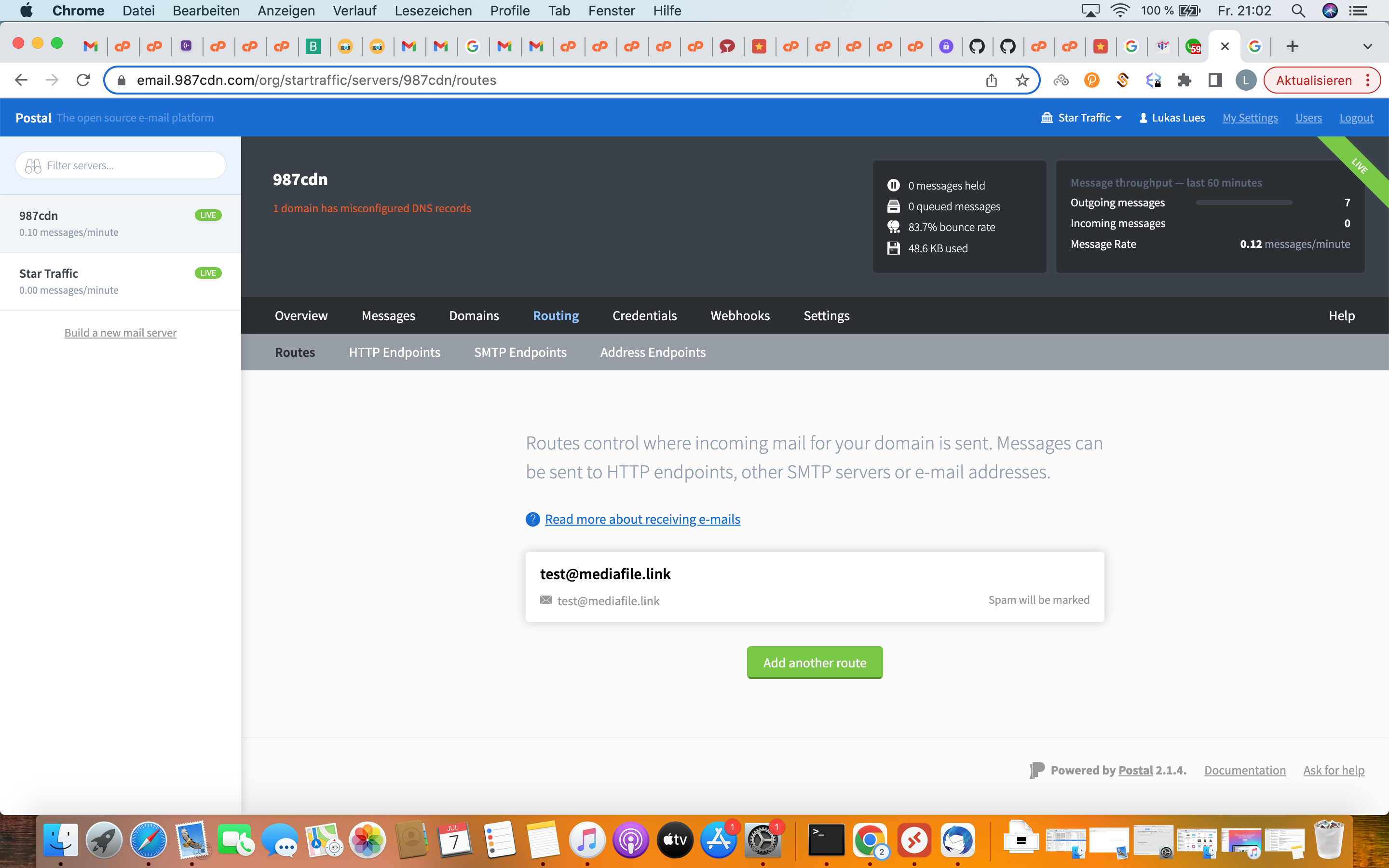 No incoming emails. · Issue #2532 · postalserver/postal · GitHub