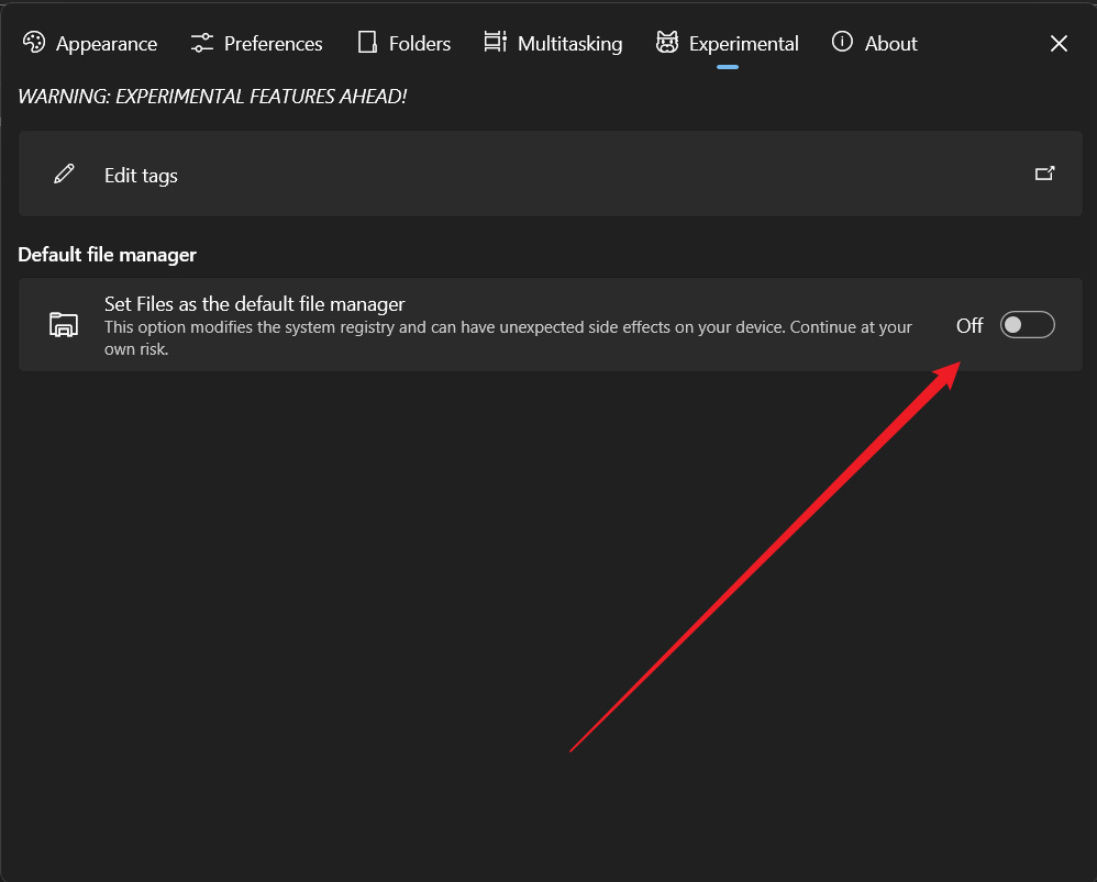 Cannot set files as the defaultfile manager · Issue #10901 · files-community/Files · GitHub