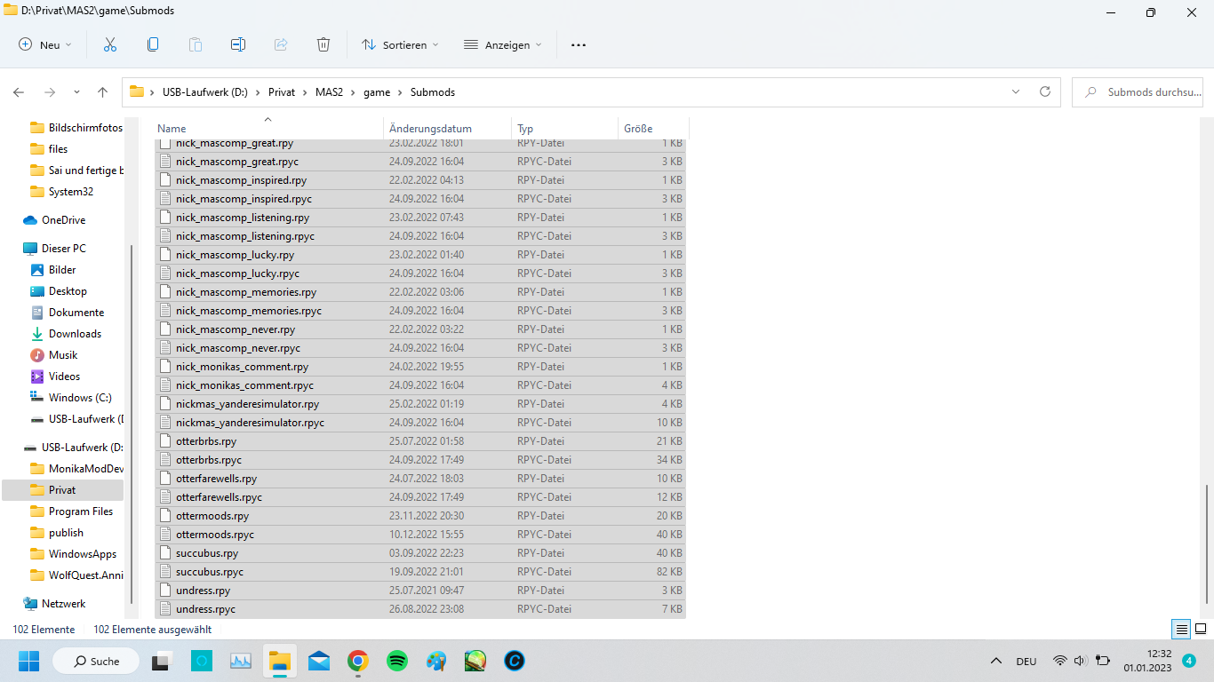 Error message when opening game afer New Years · Issue #9831 · Monika ...