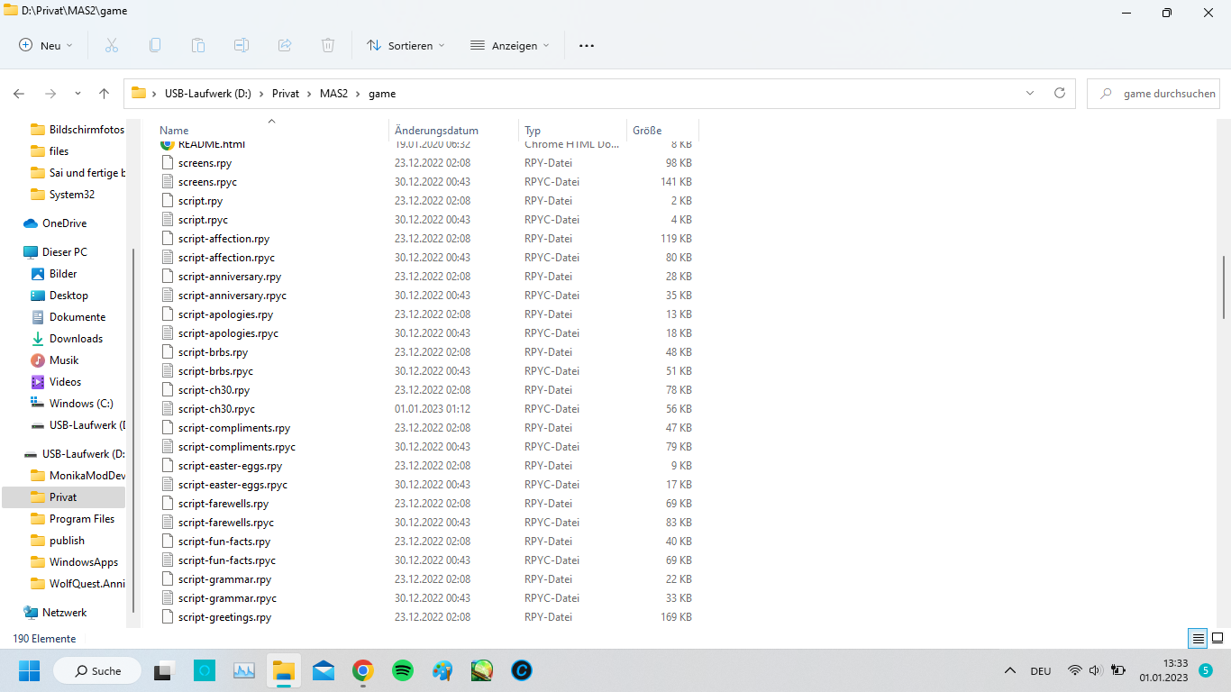 Error message when opening game afer New Years · Issue #9831 · Monika ...