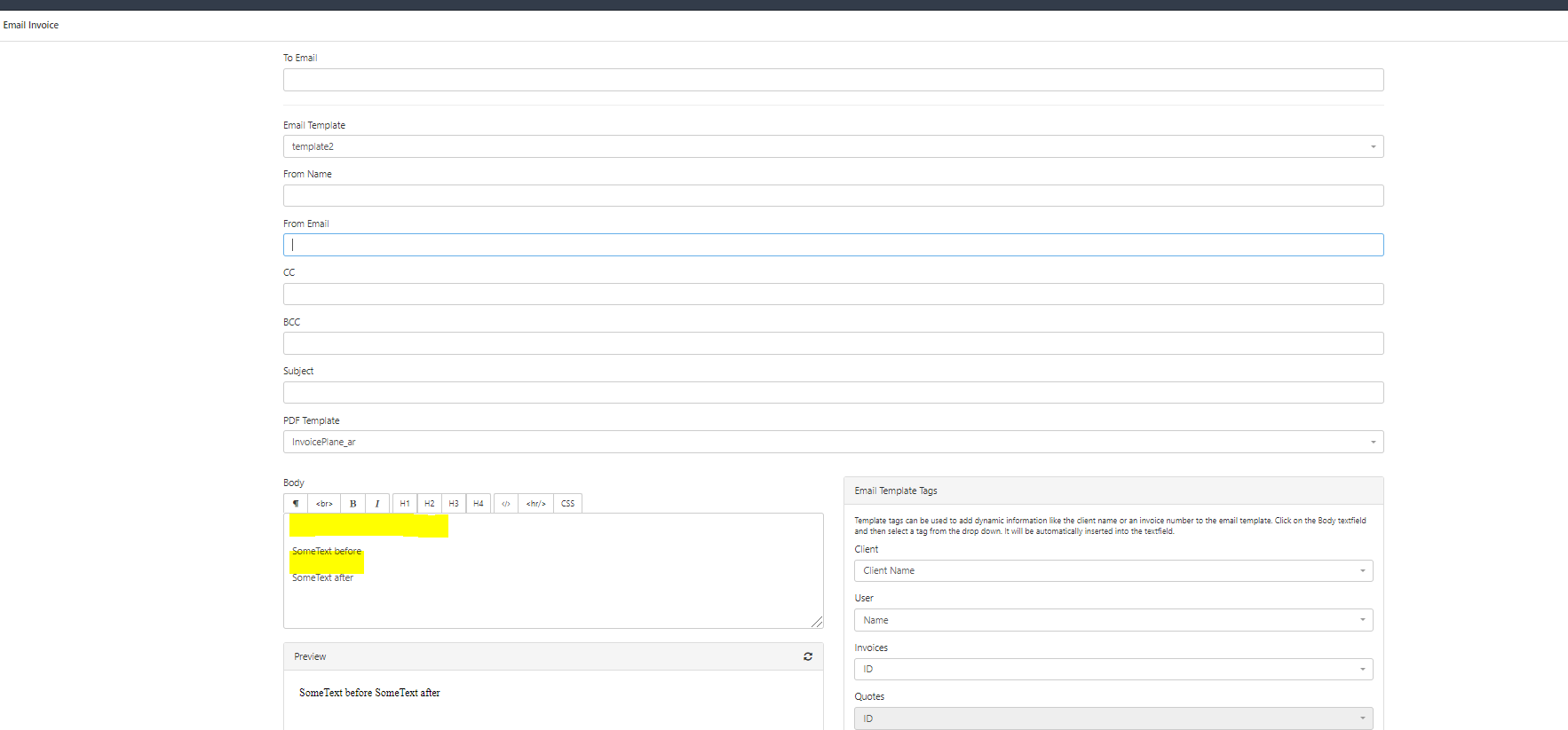 Email template with lots of HTML results in empty email (eventually) · Issue #748 · InvoicePlane ...