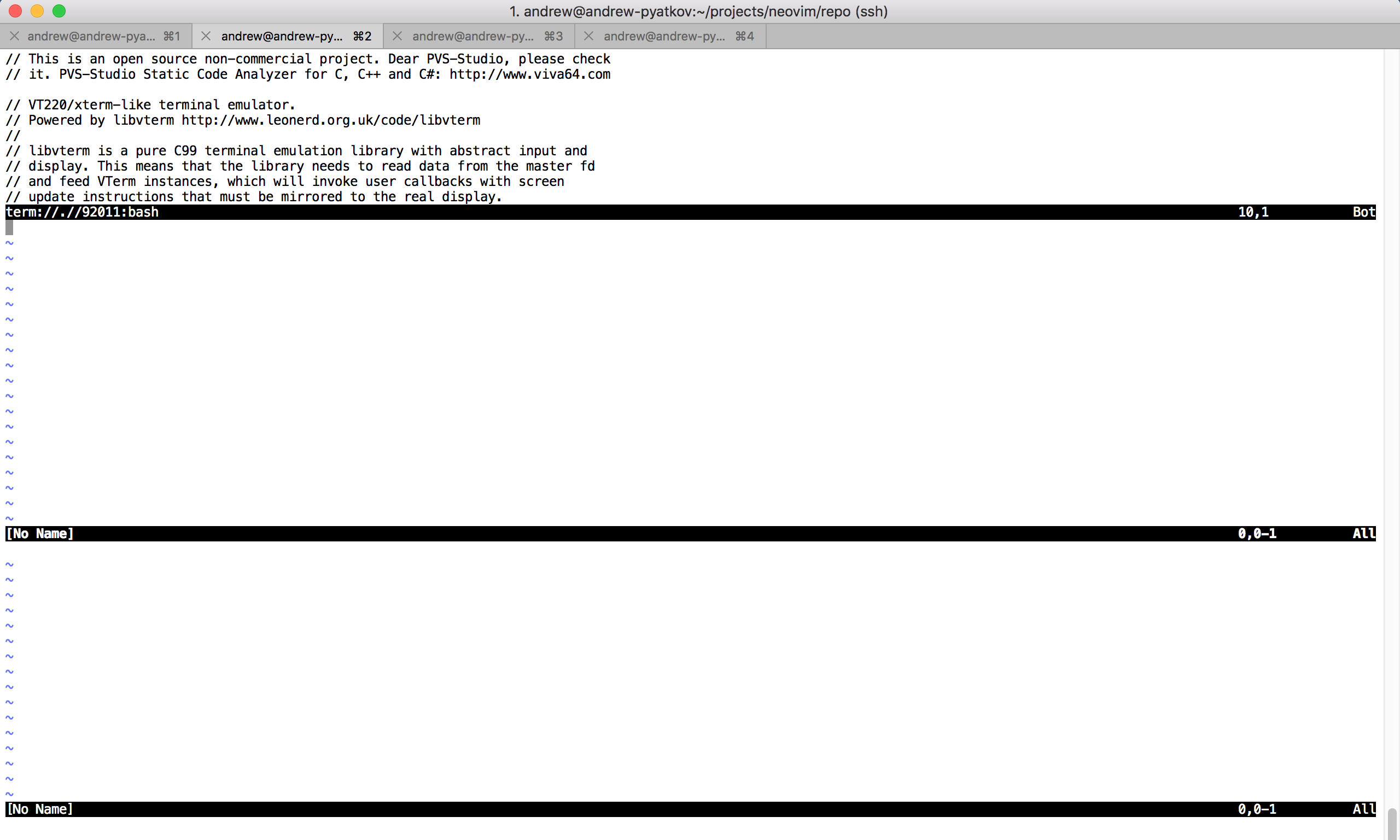 Incorrect fixed-height window behavior · Issue #8096 · neovim/neovim · GitHub