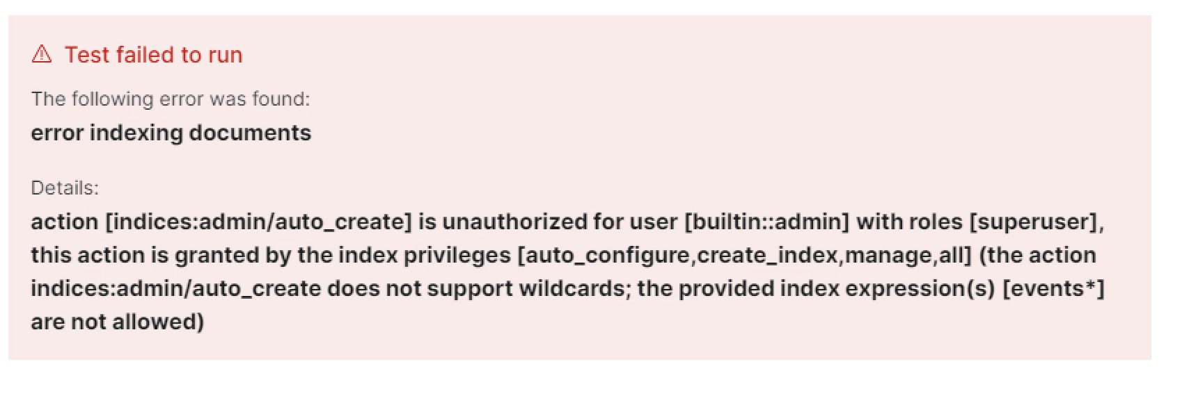 [Alerting] [Connector] Index connector suggests wildcard usage · Issue #113511 · elastic/kibana ...