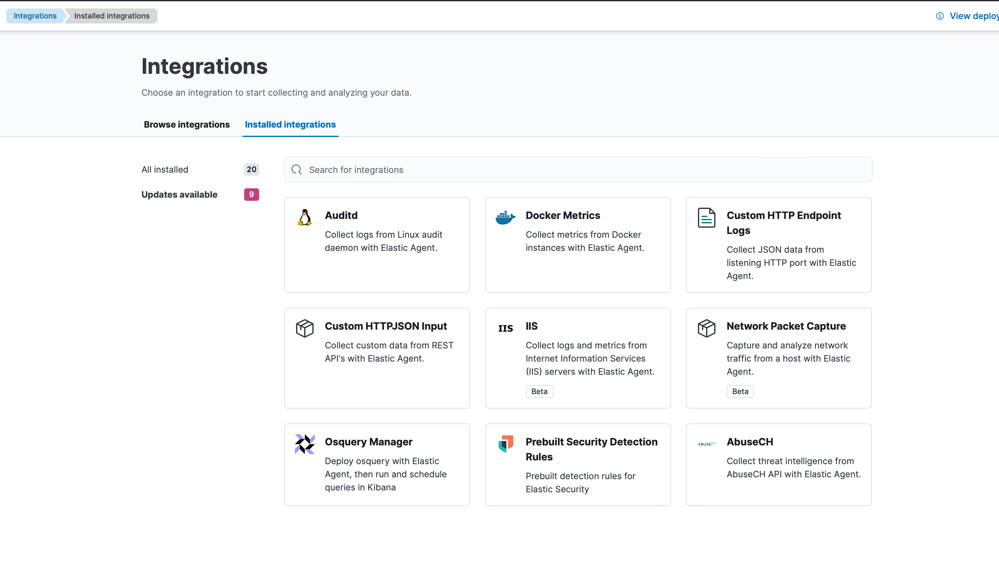 [Fleet] Upgrade all integrations with one click · Issue #131892 · elastic/kibana · GitHub