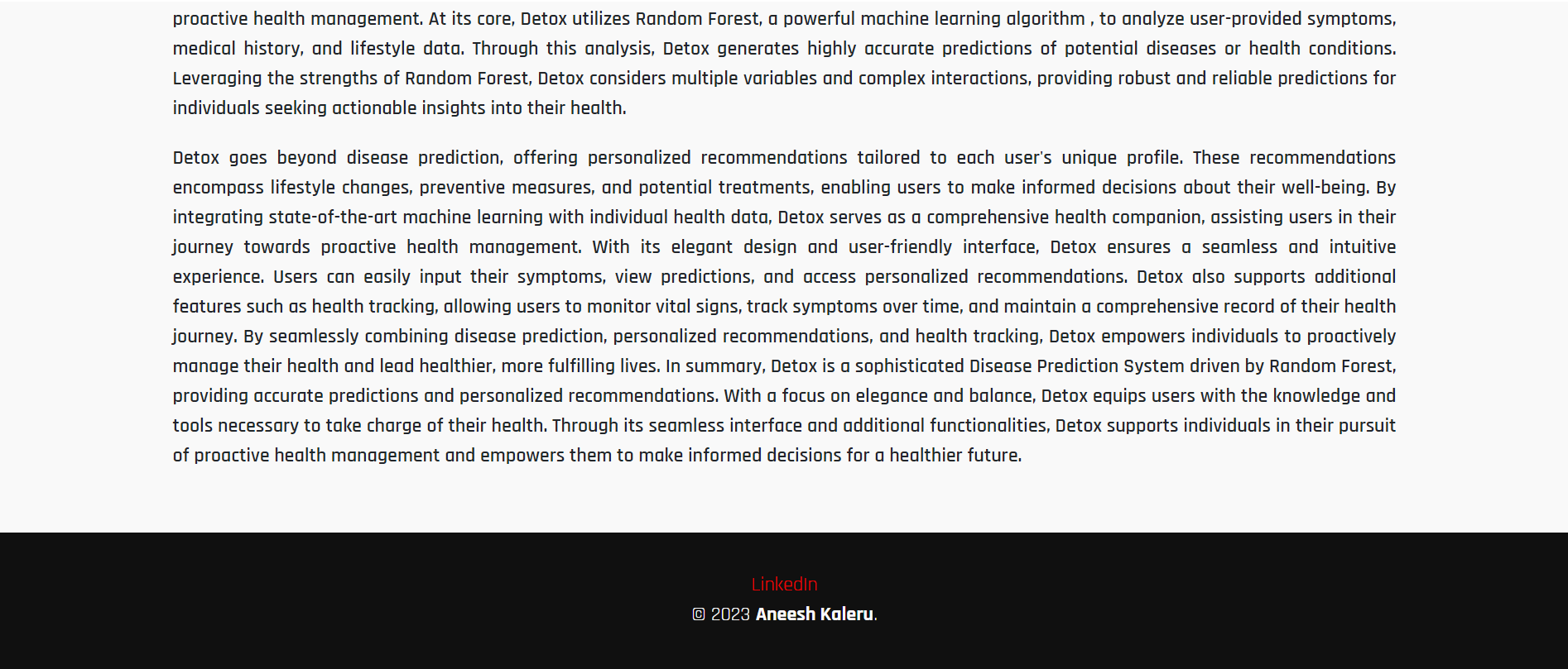 GitHub - AneeshKaleru/Multi-Symptom-Disease-Diagnosis-System-DETOX