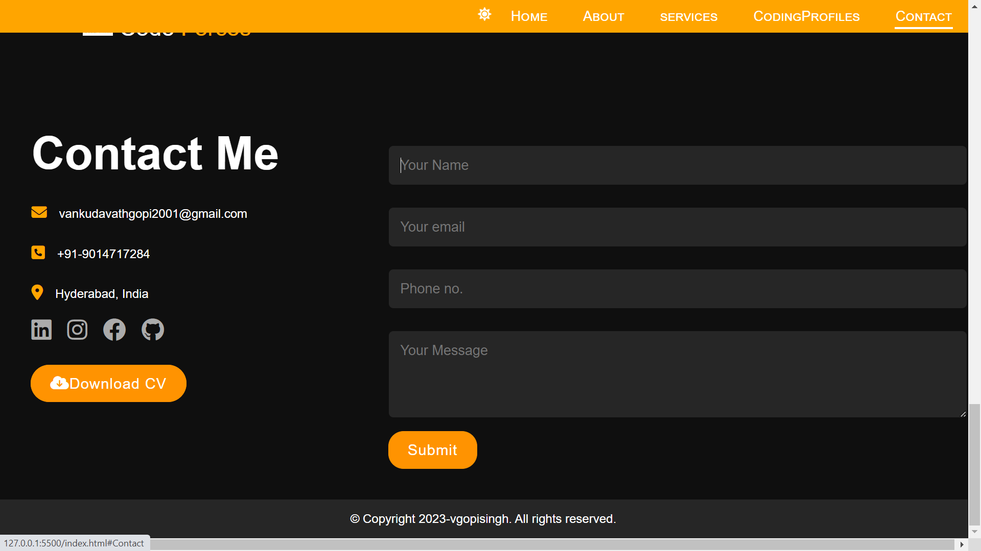 GitHub - Vgs26/Personal-Portfolio