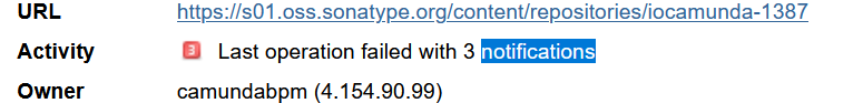 Wired gradle issue with auto closing and release of artifact · Issue #21 · camunda-community-hub ...