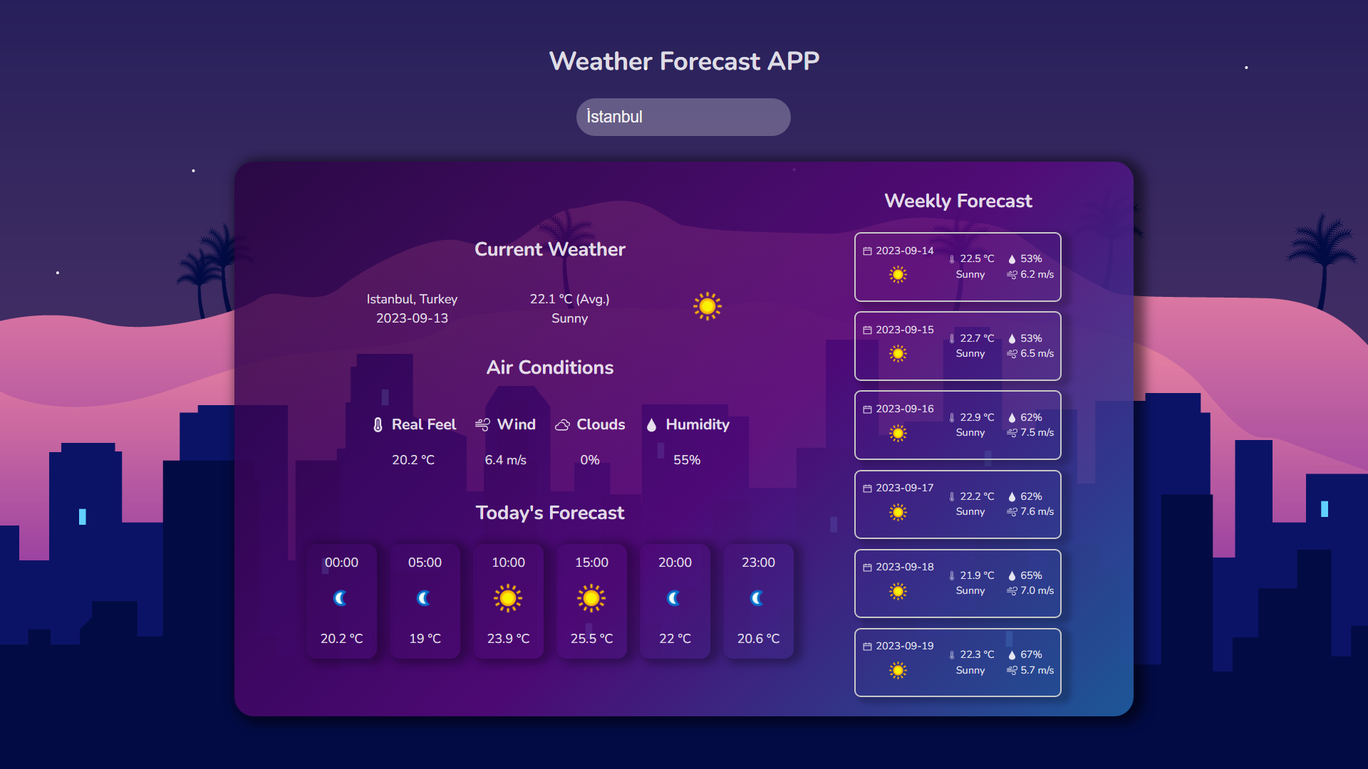 GitHub - DolunayP/Weather-App-React GitHub - DolunayP/Weather-App-React