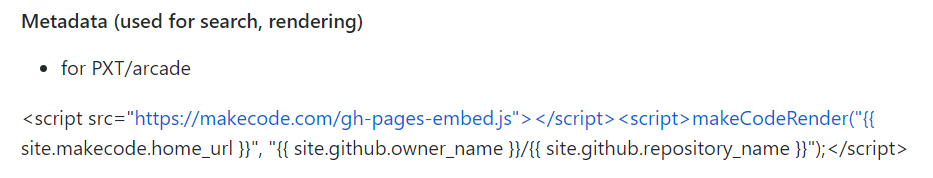 tag visible in GitHub README.md · Issue #2671 · microsoft/pxt-arcade · GitHub