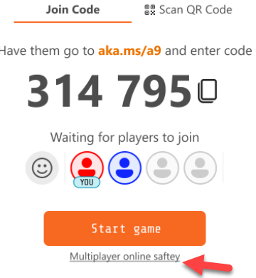 Add multiplayer online safety link · Issue #5274 · microsoft/pxt-arcade · GitHub