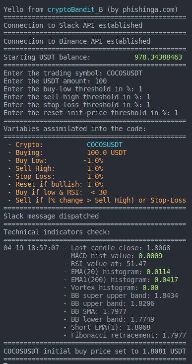 GitHub - phishinga/cryptoBandit: Python script that interacts with the ...