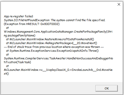 Error trying to launch 1.19.73.2 · Issue #258 · MCMrARM/mc-w10-version-launcher · GitHub