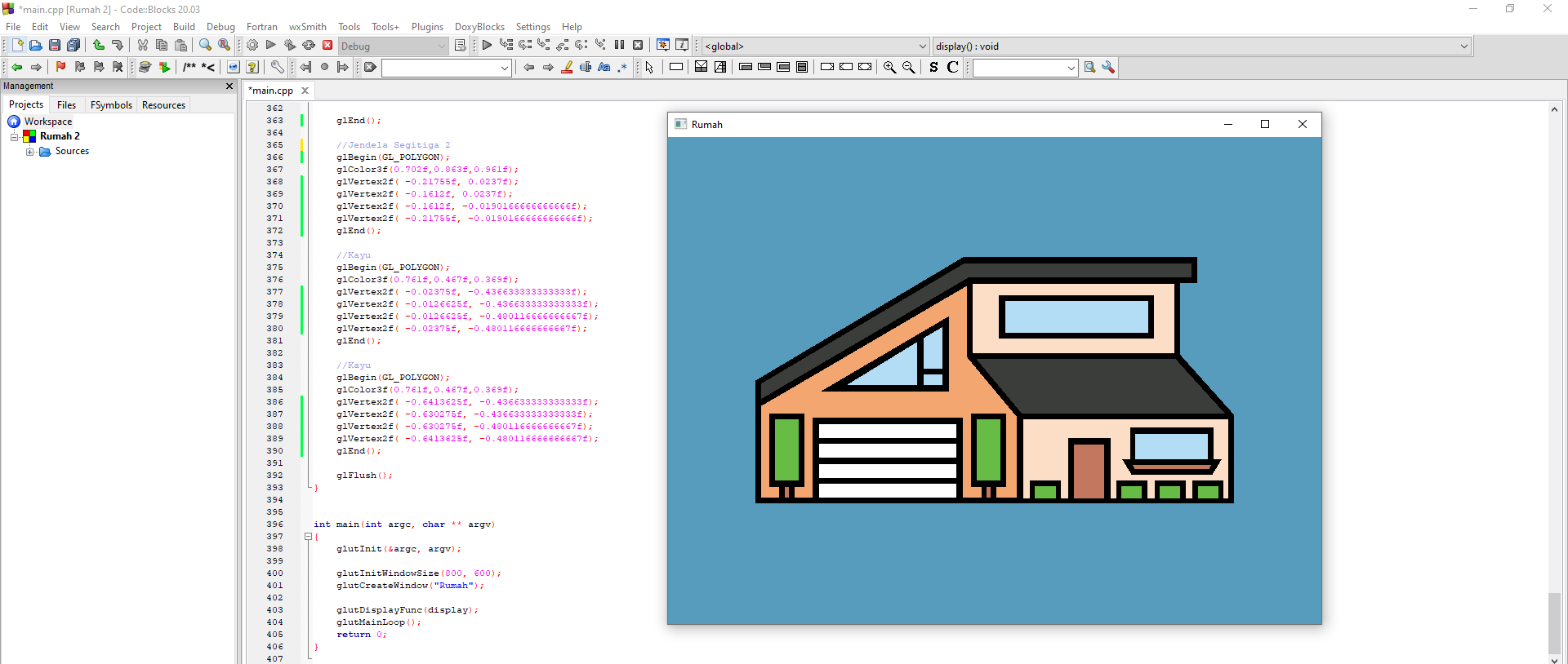 GitHub - Affand6331/House-Open-GL-C-: The Next Level House Open GL C++ is a computer graphics ...