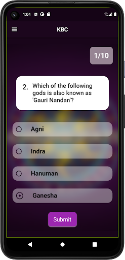 GitHub - HinalGhelani/KBC_app