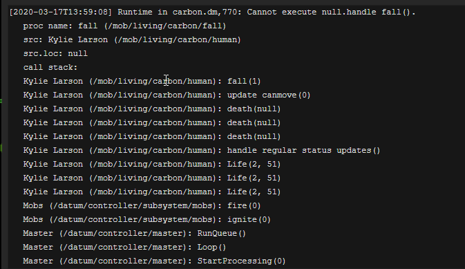 Runtimes with roburger cyborgification · Issue #13133 · ParadiseSS13/Paradise · GitHub