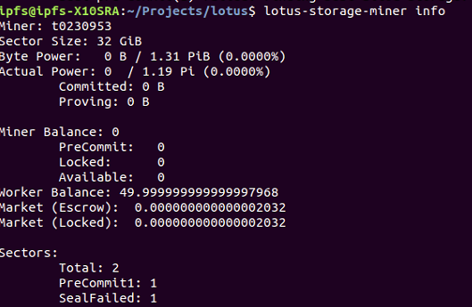 Sealing failed with sealing.SectorSealPreCommitFailed error. · Issue ...
