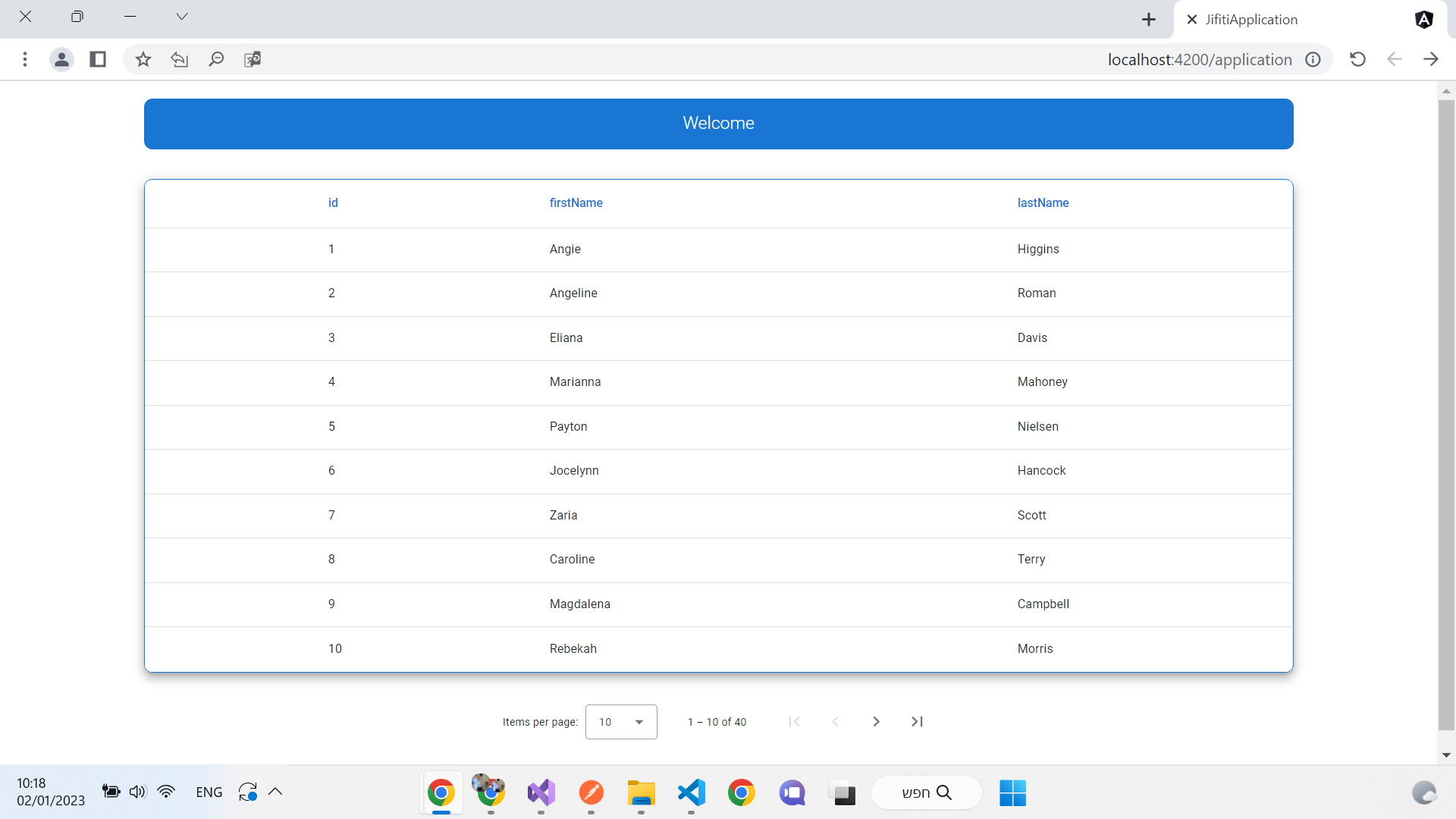 GitHub - tamarcoen/ApplicationApp