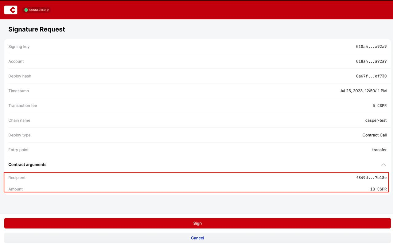 [BUG] Amount in ERC-20 transfers interpreted as CSPR currency · Issue #743 · make-software ...