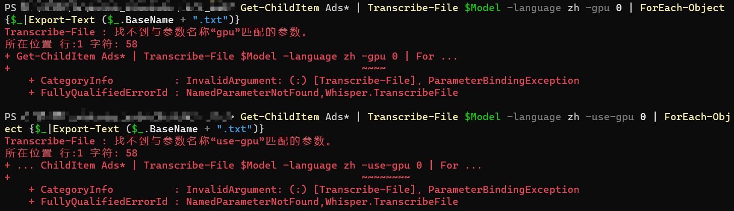 How to choose gpu when using WhisperPS? · Issue #107 · Const-me/Whisper · GitHub