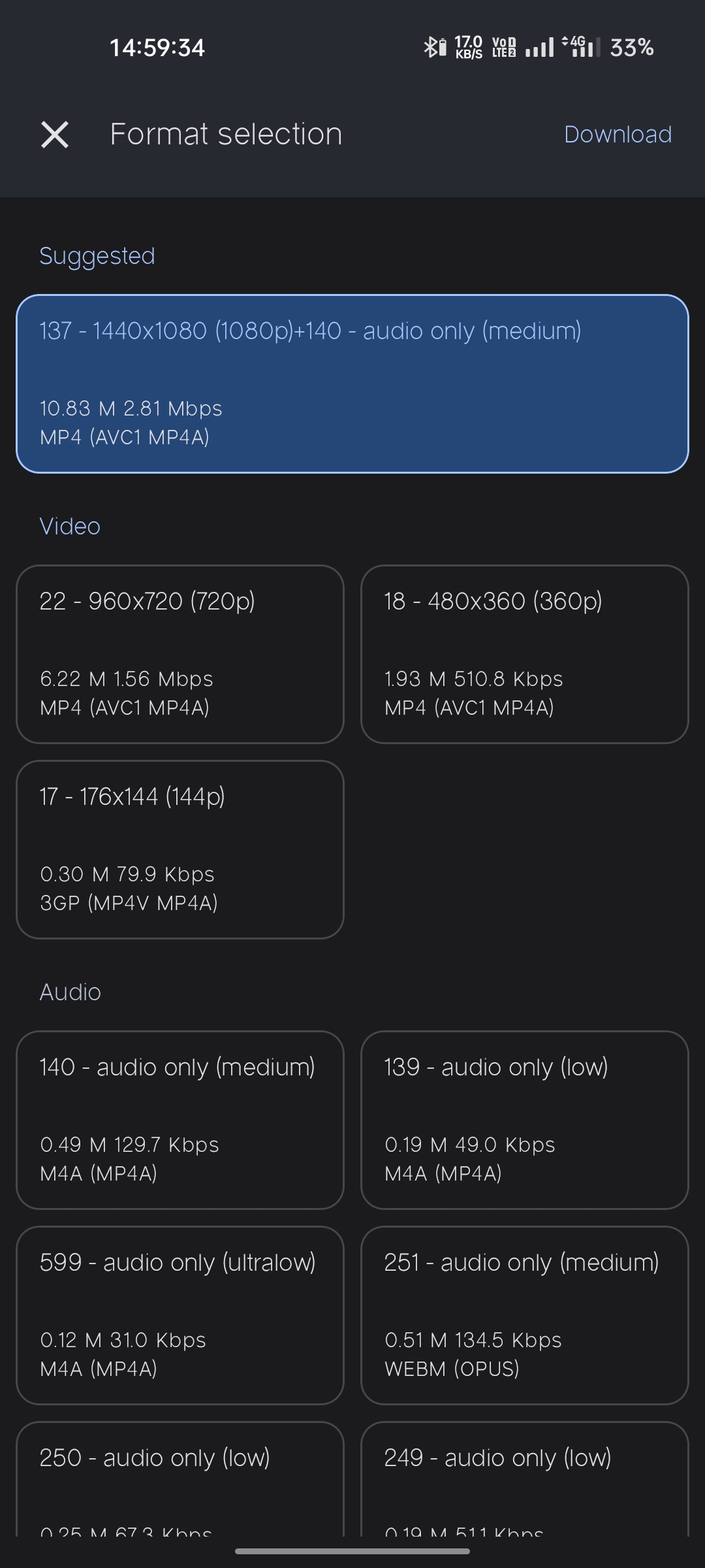 [Bug Report] · Issue #477 · JunkFood02/Seal · GitHub