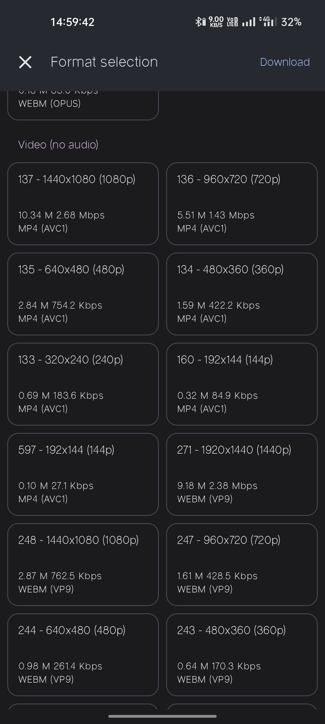 [Bug Report] · Issue #477 · JunkFood02/Seal · GitHub