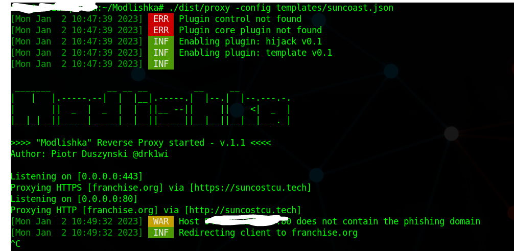 error · Issue #302 · drk1wi/Modlishka · GitHub