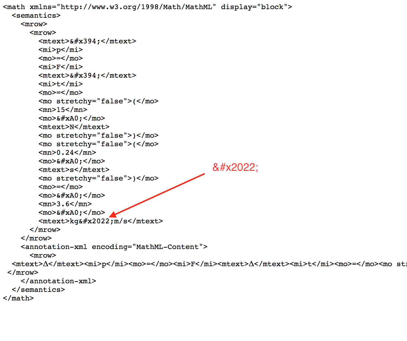 Math symbols styled incorrectly: Large multiplication dot · Issue #1695 · openstax/webview · GitHub