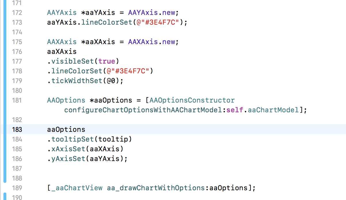 请问一下，X轴标题上面的线如何取消 · Issue #674 · AAChartModel/AAChartKit · GitHub