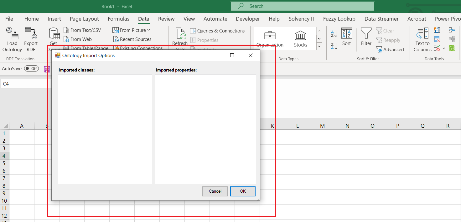 Ontology import option dialog box does not show Classes nor Properties options · Issue #26 ...